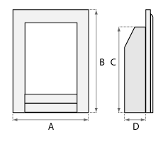 GAZCO LOGIC HOTBOX COMPLETE FRAME INSET GAS FIRE | Hearth & Homes
