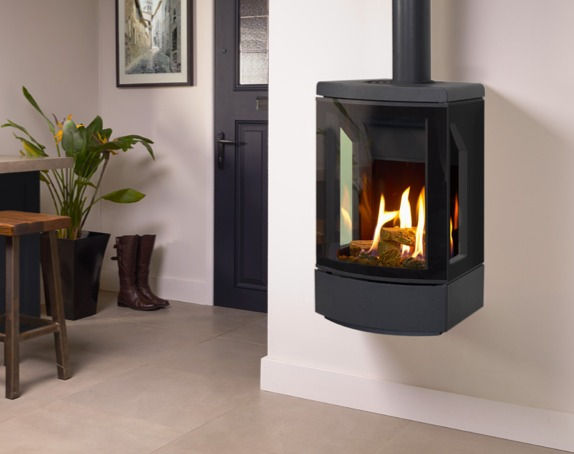 Gazco Loft Wall Mounted Gas Stove | Hearth & Homes