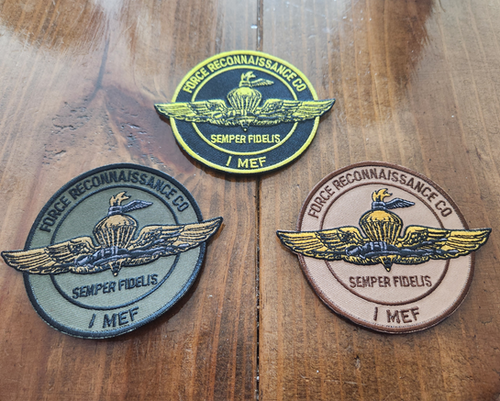 Force Recon CO I MEF Patch | brotherrecon