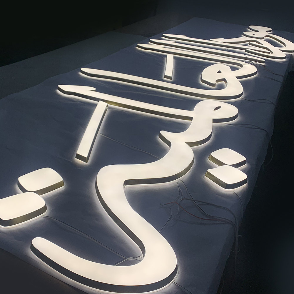 Acrylic 3D Mini Letter SeriesLuminous LED acrylic mini letters