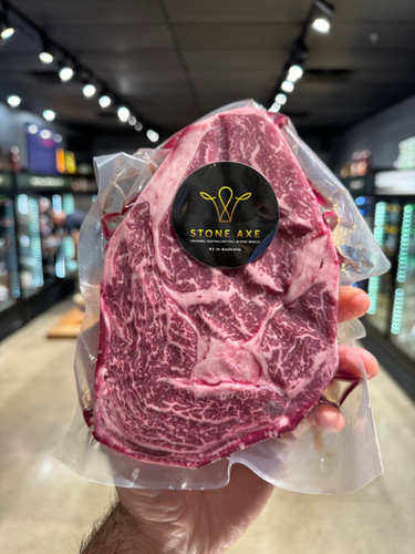 Stone Axe Ribeye BMS 9+ Full Blood Wagyu | Easy Meats Butcher