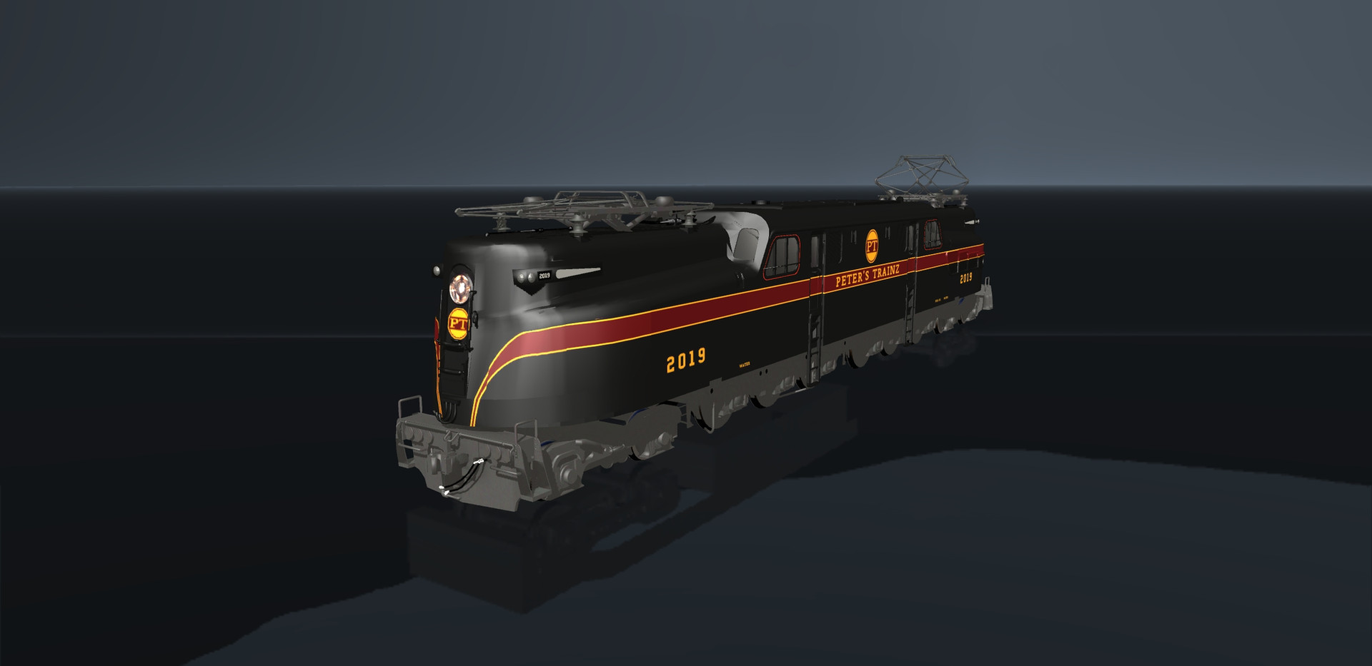 Peter's Trainz 10th Anniversary Trainset