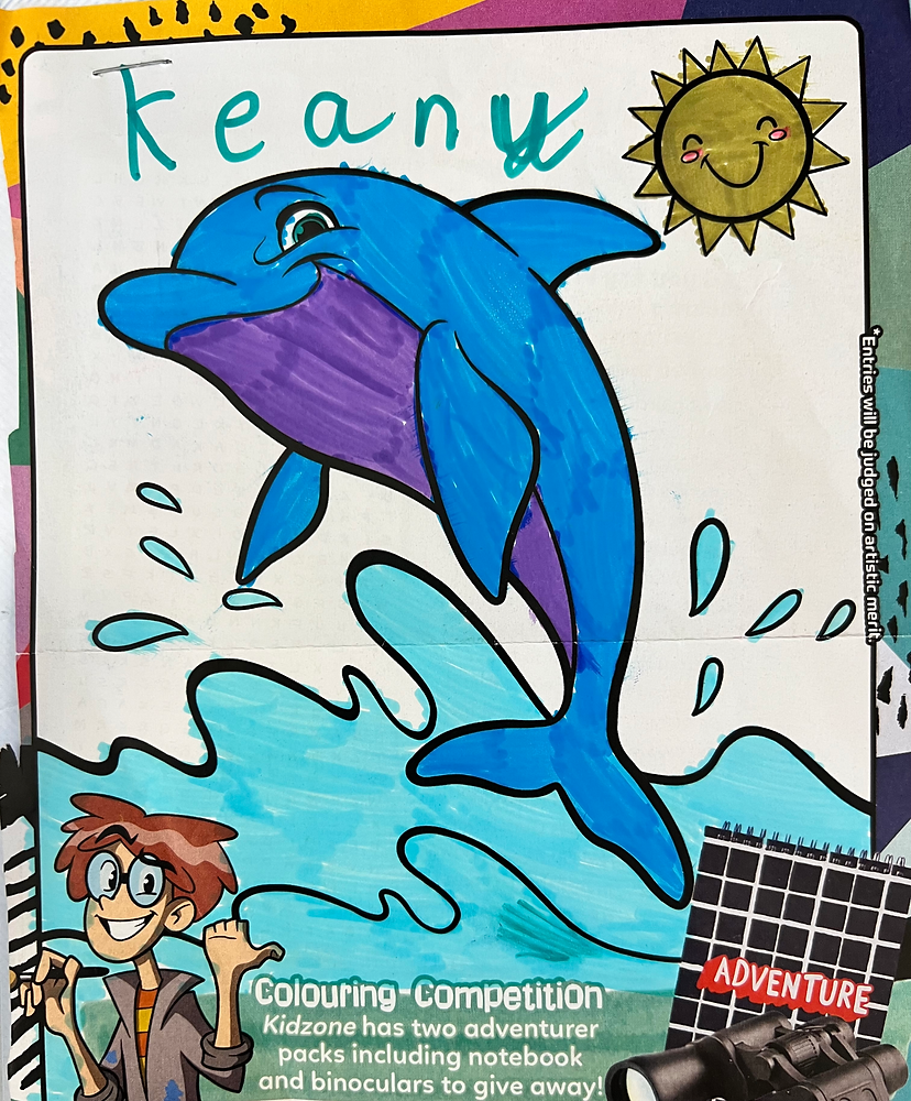 23 September Colouring - Winner