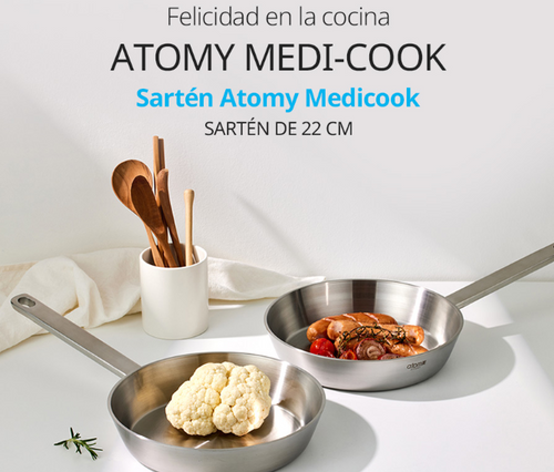 Sartén de 22 cms Medicook Atomy | Club Came García