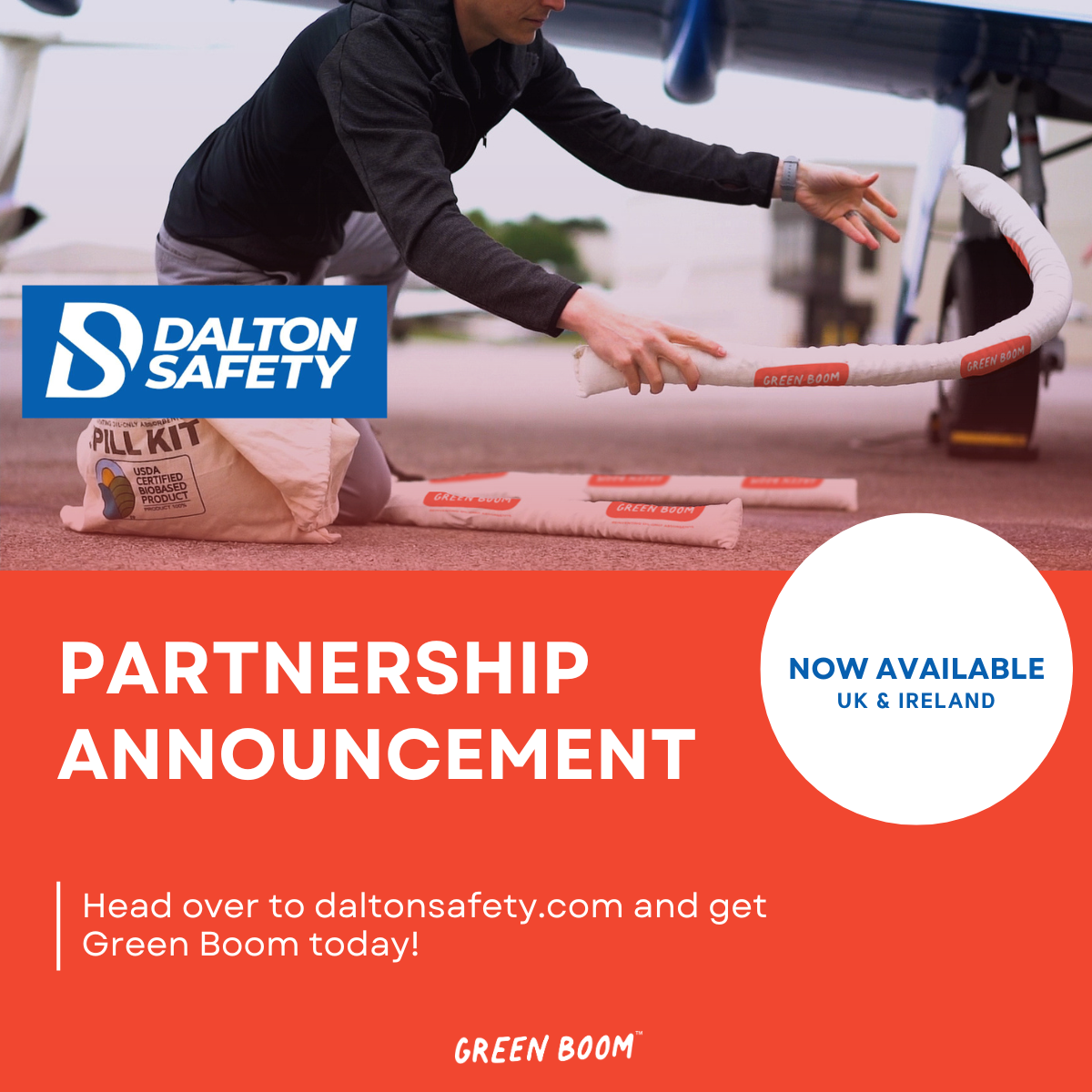 Green Boom Partners with Dalton Safety to Expand Sustainable Oil Cleanup Solutions in the UK ...
