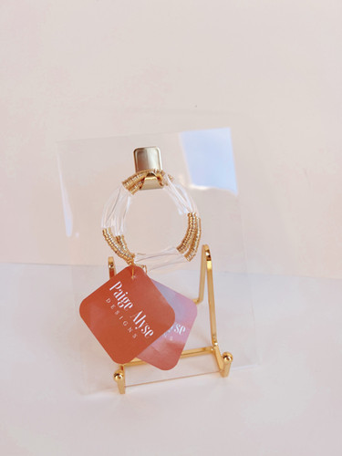 Detailed Clear Acrylic | Paige Alyse Designs