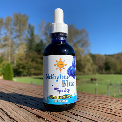 2oz Methylene Blue 1mg/1200 Drops | Science Under Nature