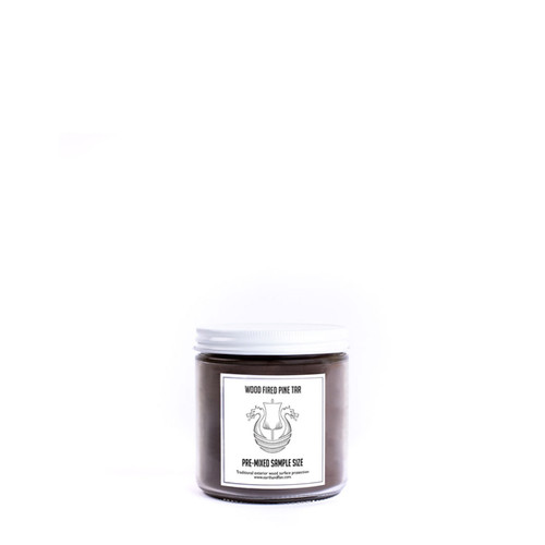 Pre-Mixed 50/50 Wood Fired Pine Tar: 16oz Sample | www.earthandflax.com