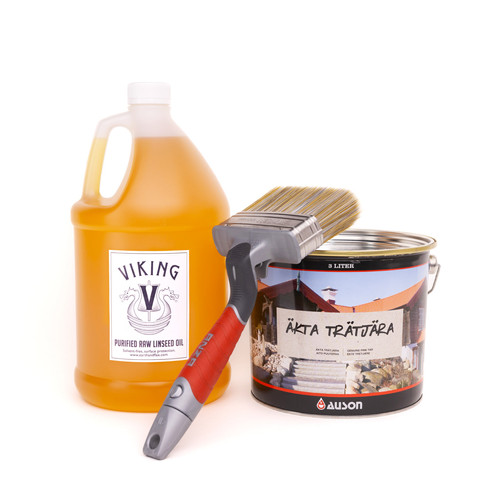 Dark Pine Tar Kit | www.earthandflax.com