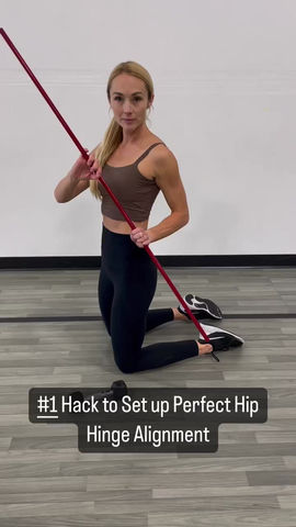 Why is the Hip Hinge Important? And #1 Hack on How to Do it with ...