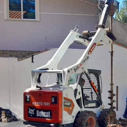 Perfuração de Estacas Com Bobcat até 5.80m | bob-loc