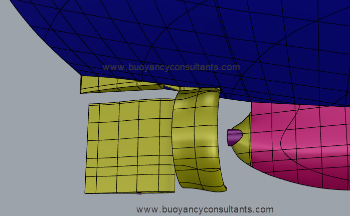 Completed a critical stern tube, rudder & kort nozzle integration ...