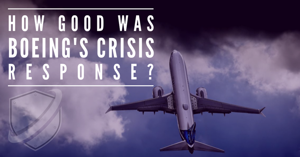 How good was Boeing's crisis communication response?