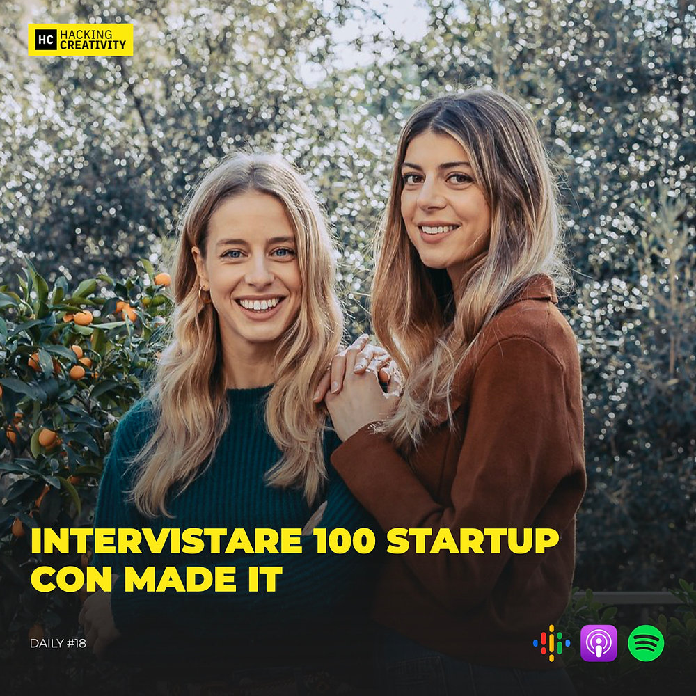 188: Intervistare 100 startup con Made IT (DAILY)
