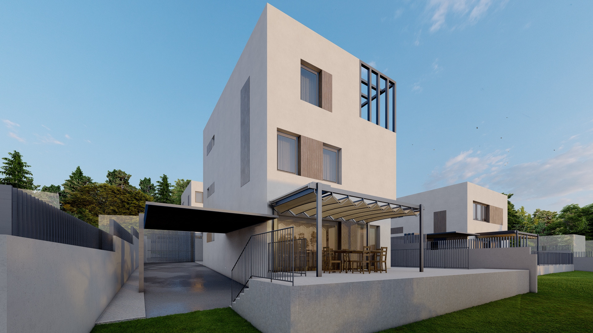 Planung von 4 EFH, Aarburg