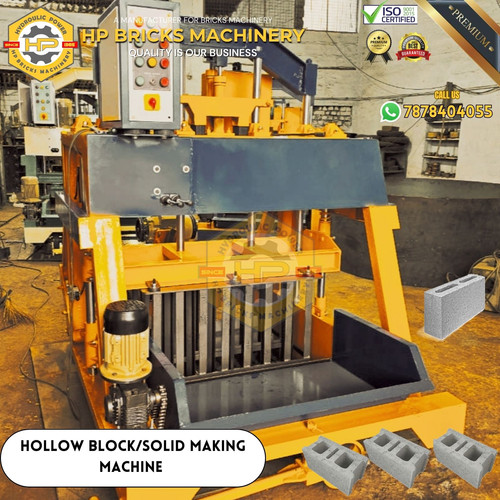 Hollow Block Making Machine | HP Bricks Machinery