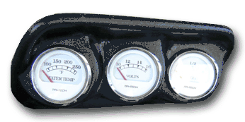 Mustang Radio Delete Plate w/Gauge Pods 1967-1968 | Mysite
