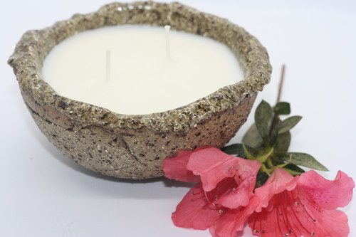 Enliven Candle - Pottery Bowl | Alchemy in Bellingen