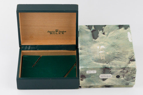 1970s Rolex Explorer II Ref. 1655 inner and outer boxes | VWC