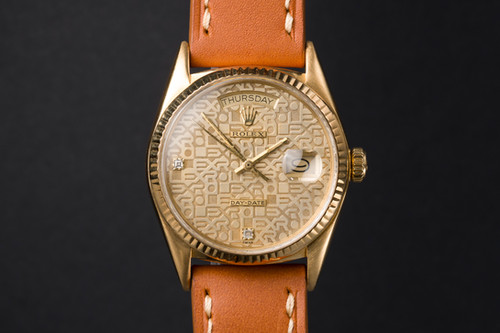 1985 Rolex Day-Date Ref. 18038 Champagne 'Jubilee' 6-9 Factory Set ...