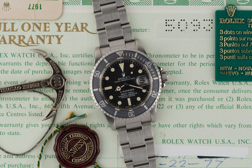 1977 Rolex Submariner Ref. 1680 'MK 2' Super Full Set and Rolex service ...