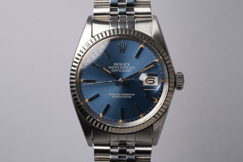 1979 Rolex Datejust Ref. 16014 'Electric blue' dial | VWC