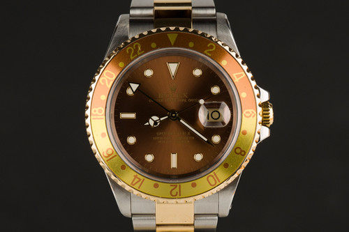 2002 Rolex GMT-Master II Ref. 16713 'Tiger Eye' | Vintage Watch Collective