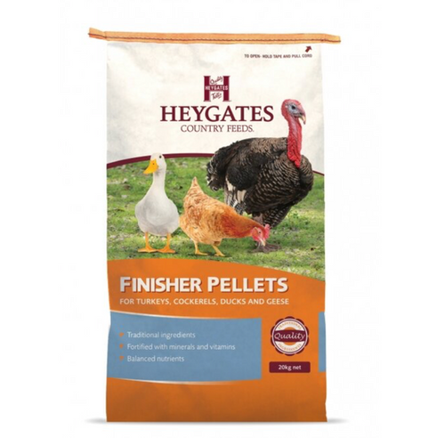 Heygates Finisher Pellets 20kg | Newland Poultry