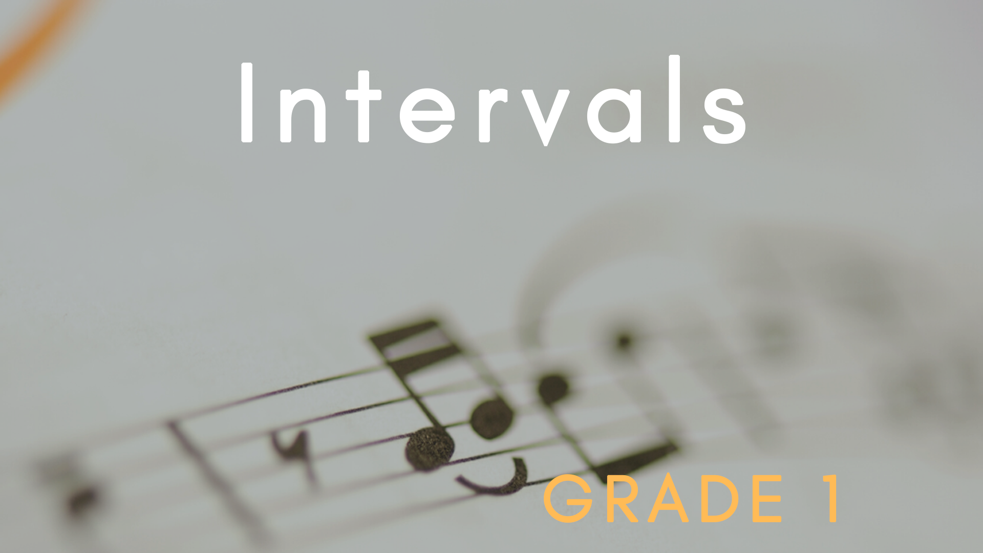 Intervals (Grade 1)