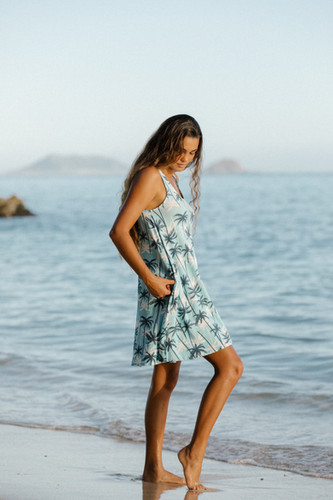 Valentine Dress in Blue Bells | vermilli-hawaii