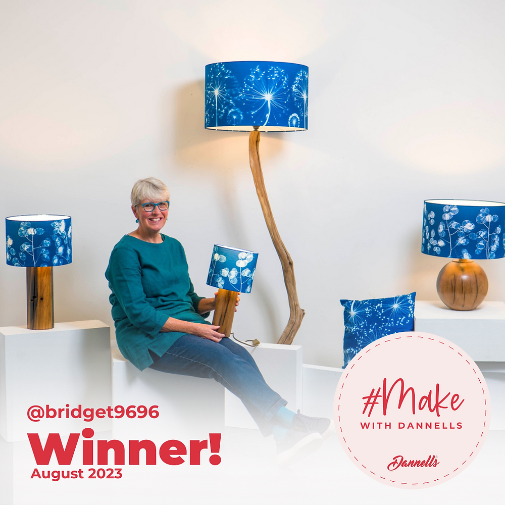 #MakeWithDannells August Winner - Bridget Arnold