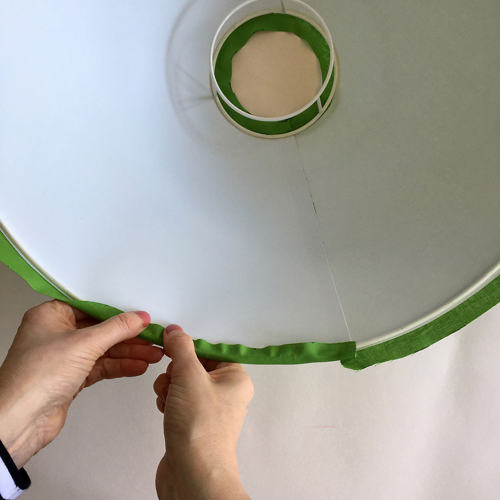 DIY Tutorial - How to Make an Extreme Conical Lampshade