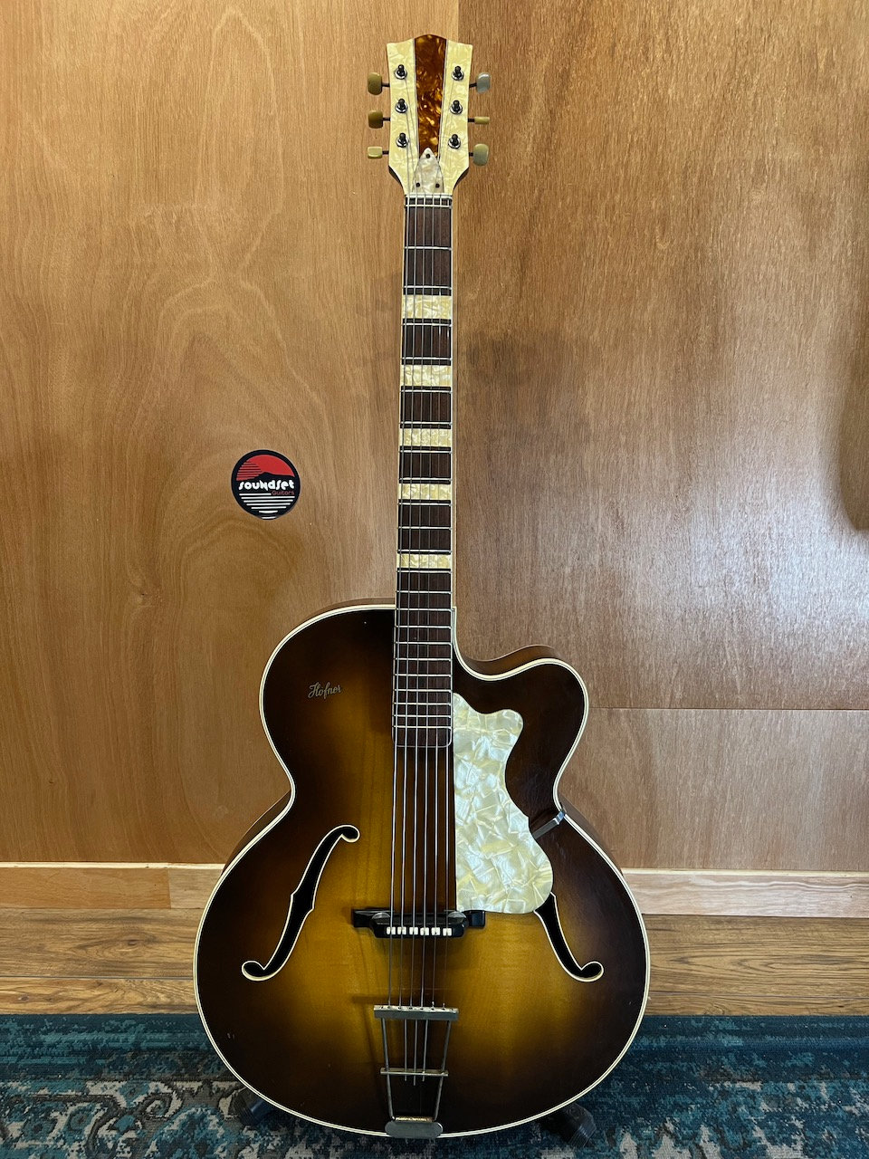 Soundset Guitars / guitares acoustiques / Hofner 456 1959