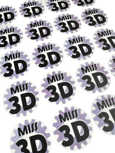 Autocollants Sur Mesure (Custom Stickers) | Miss 3d