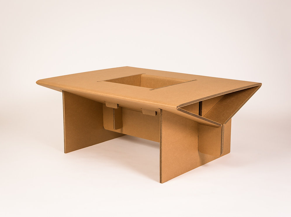 Cardboard Play Table | Chairigami