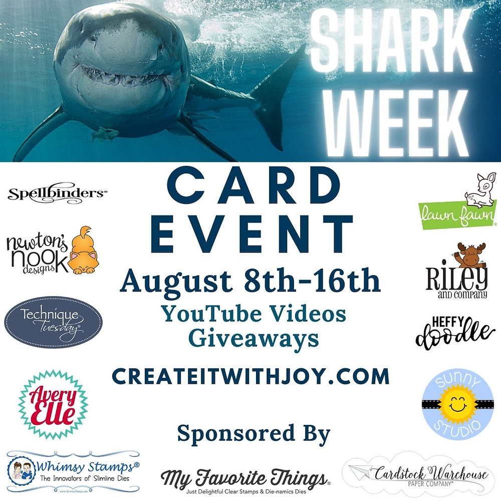 Shark Week Card Event!