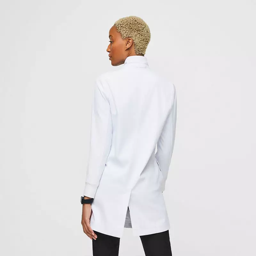 Ella: Lab Coats White Classic fit | Capes Scrubs