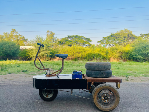 MULE 500 -BATTERY OPERATED 500 KG LOADER | Sasya Veda Technolog