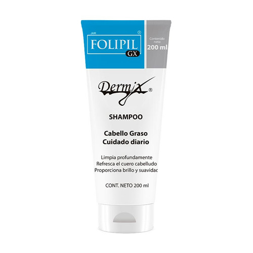 Folipil GX Shampoo Antigrasa 200 ml | Farmacias Dermocutánea