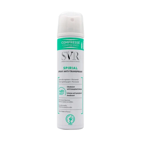 SVR Spirial Spray Anti transpirante 75 ml | Farmacias Dermocutánea