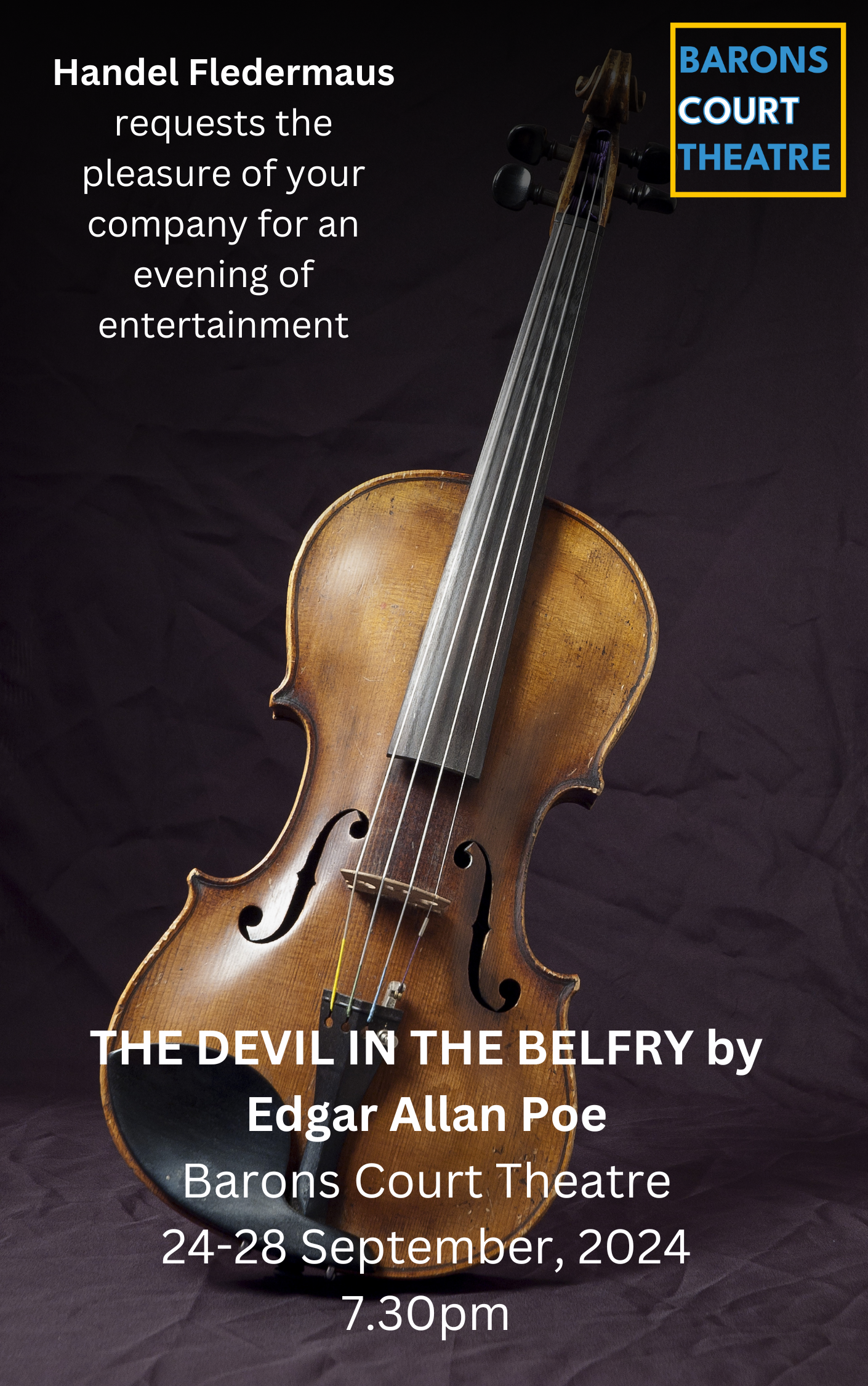The Devil in the Belfry by Dave Robb after E A Poe | Barons Court Theatre