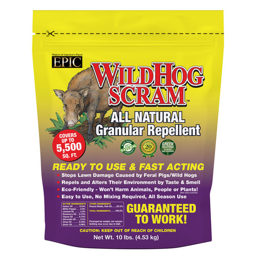 Wild Hog Scram-10-pound BAG | EpicRepellents