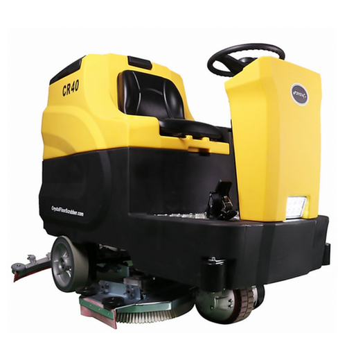 CR40 Auto Ride-On Floor Scrubber, 40" Cleaning Path | Floor Scrubber
