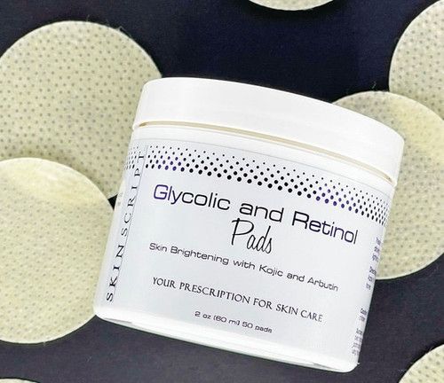 Skinscript Glycolic & Retinol Pads | Dermaglow