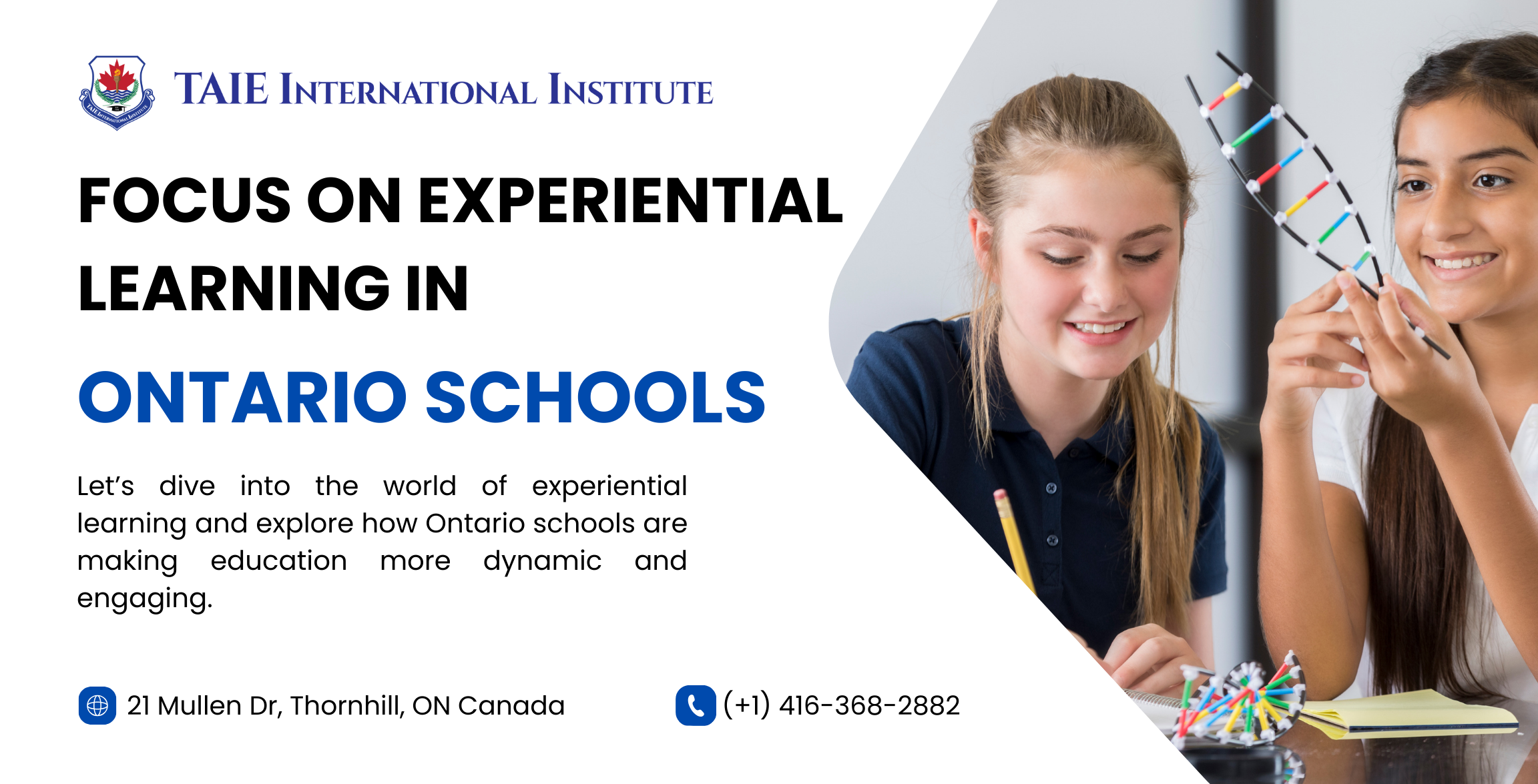Focus on Experiential Learning in Ontario Schools