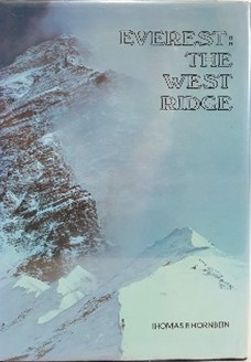 Everest The West Ridge - (Hornbein) | adventurebooks