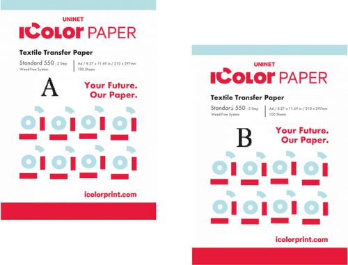 סט דפי העברה דו-שלביים IColor A + B למדפסת 540 – גודל A4 | עסק שלם ...