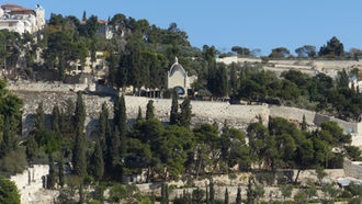 triumphal entry route