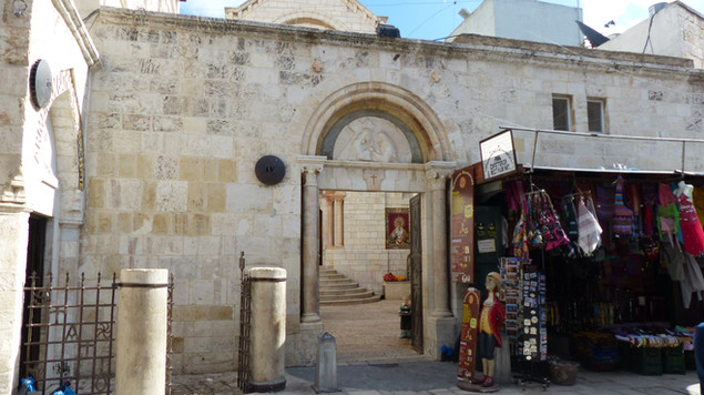 Traditional Via Dolorosa: Route to Jesus' Crucifixion, Golgotha ...