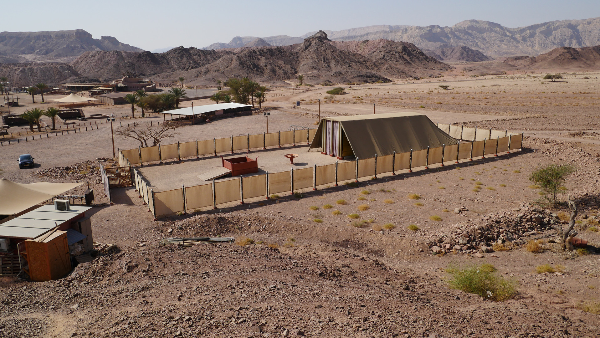 Timna Park Tabernacle Replica: Life Size Model of the Tabernacle